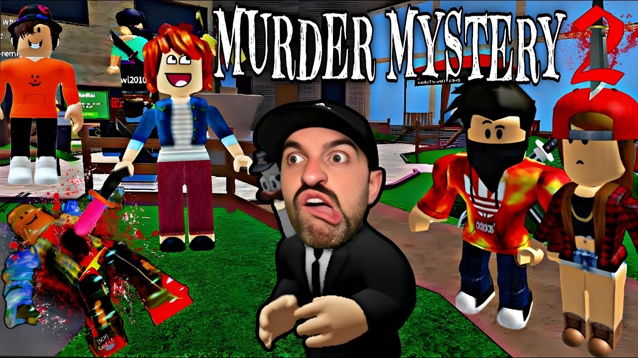 ROBLOX Murder Mystery 2 MURDER Funny Moments - YouTube