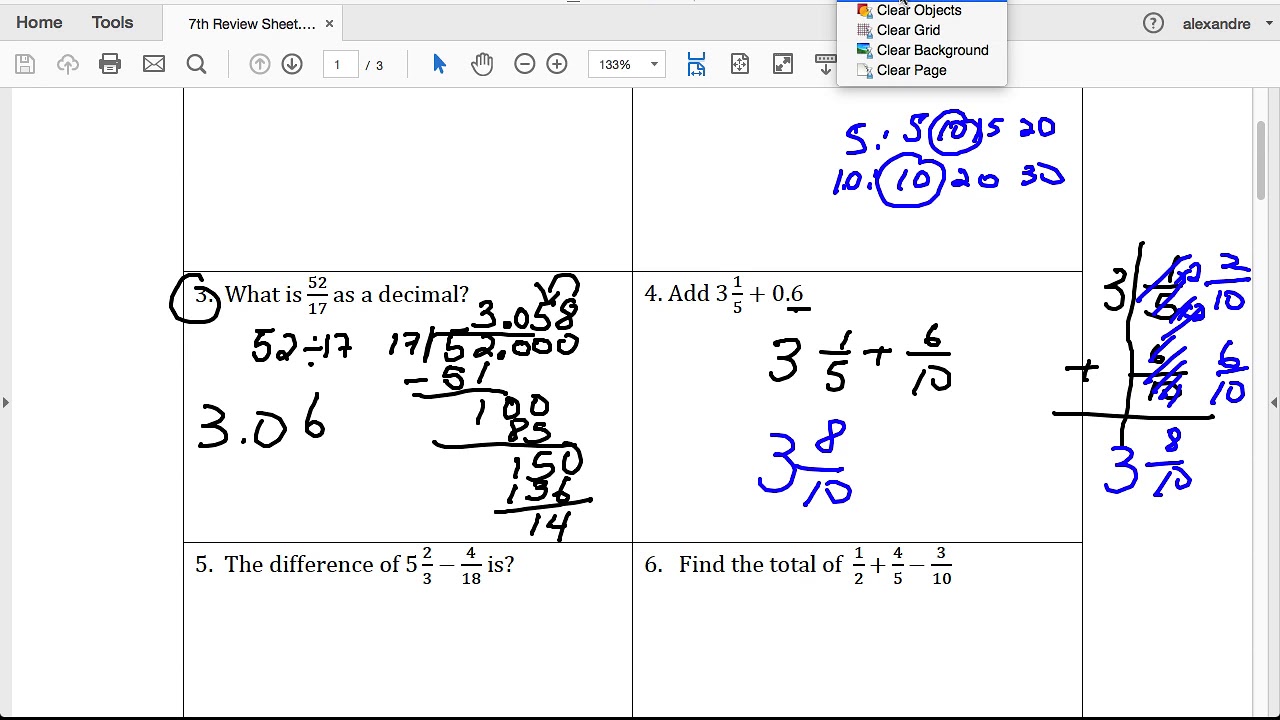 7th Fraction Review Spanish YouTube 7th-fraction-review-spanish-youtube