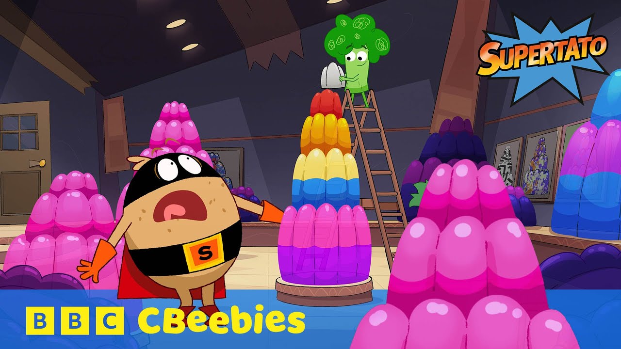 Argh Jelly Supertato Faces His Fear 🍇🦸‍♂️ | CBeebies - YouTube