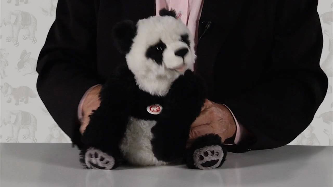 Panda Stuffed Animal - Steiff USA - YouTube