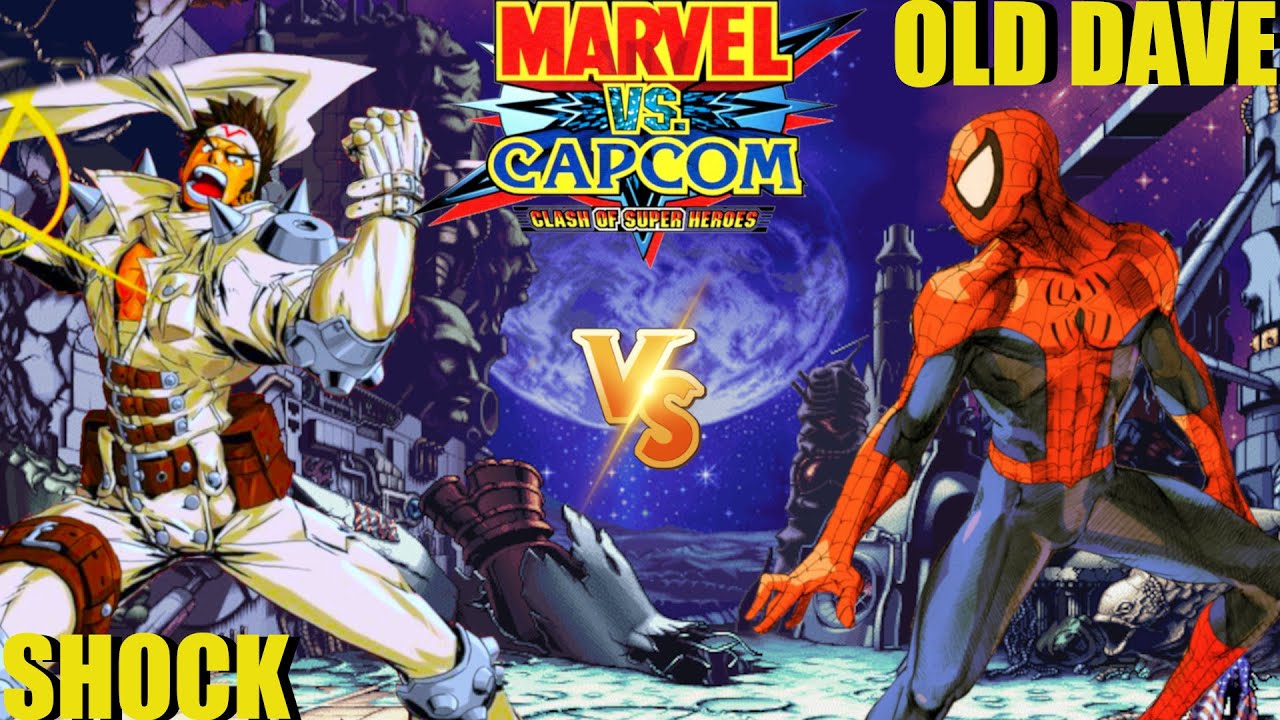 Marvel vs Capcom: OLD DAVE vs SHOCK (FT5) - YouTube