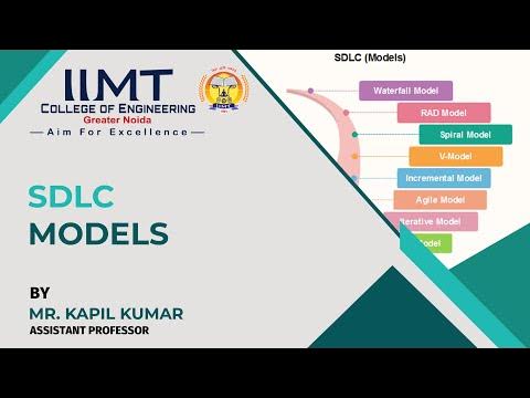 SDLC Models | Artificial Intelligence | B Tech CSE (AI) | IIMT College of Engineering, Greater ...