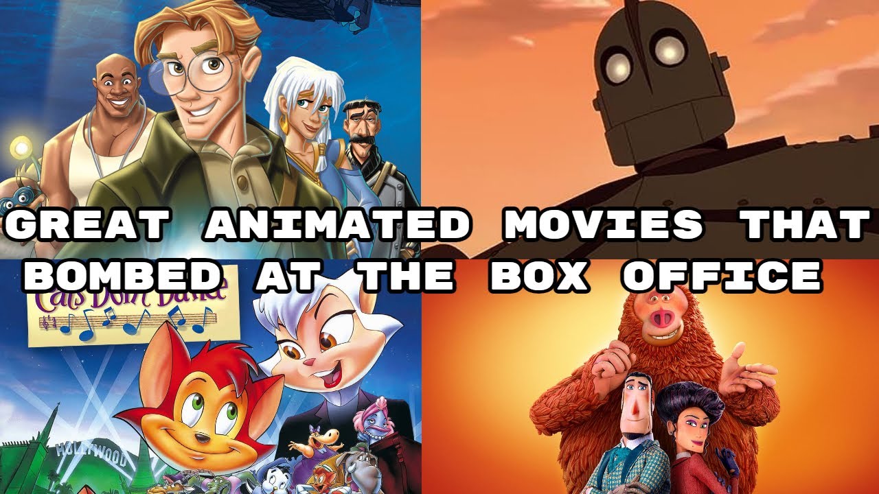 Great Animated Movies that Bombed at the Box Office - YouTube