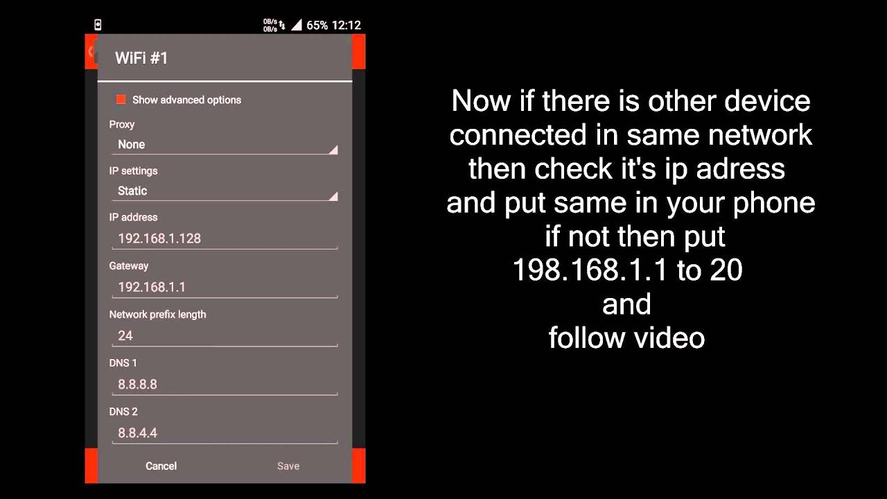 How to solve "Obtaining IP adress" problem in Android [HD] - YouTube