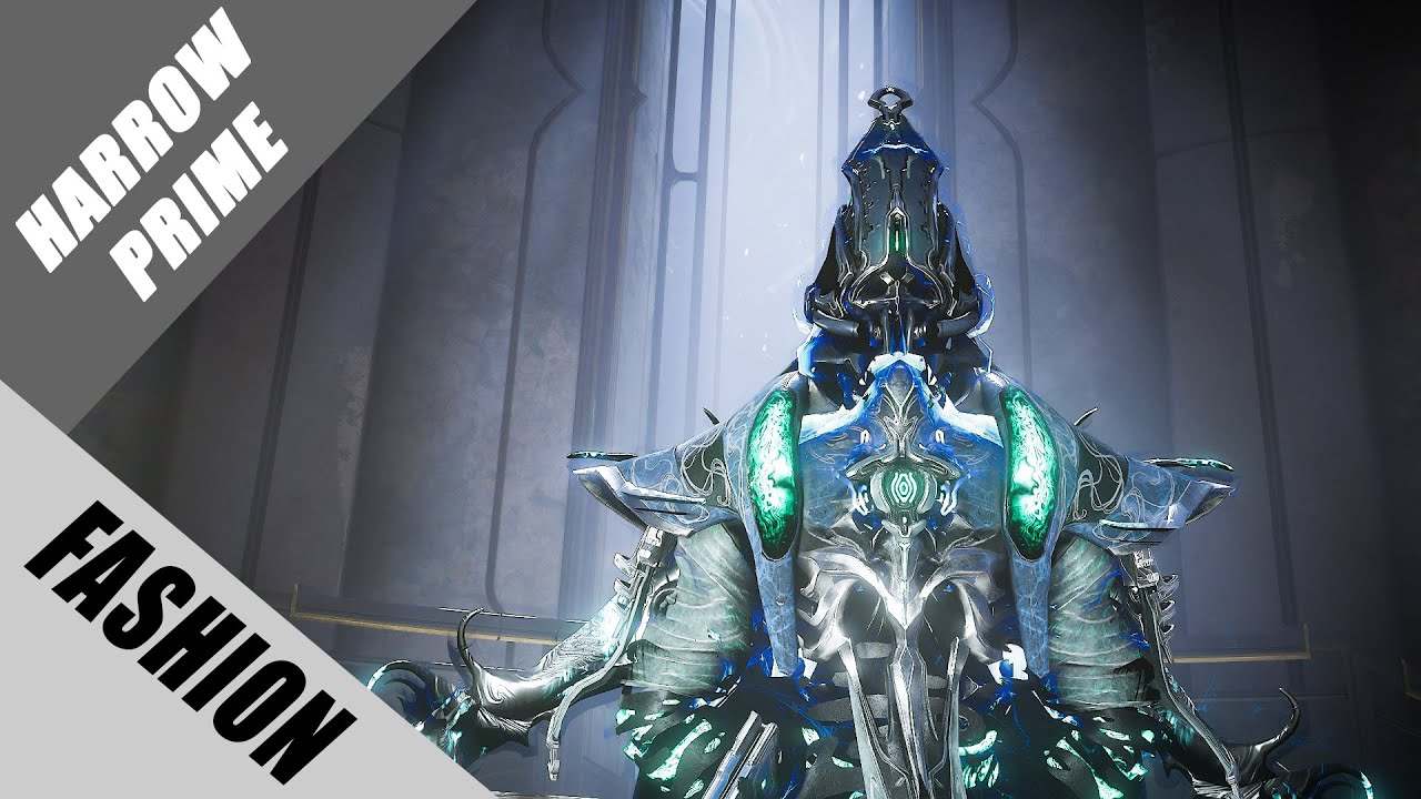 Warframe | Fashion Frame | Harrow Prime : Enchanted Bishop ♗ - YouTube