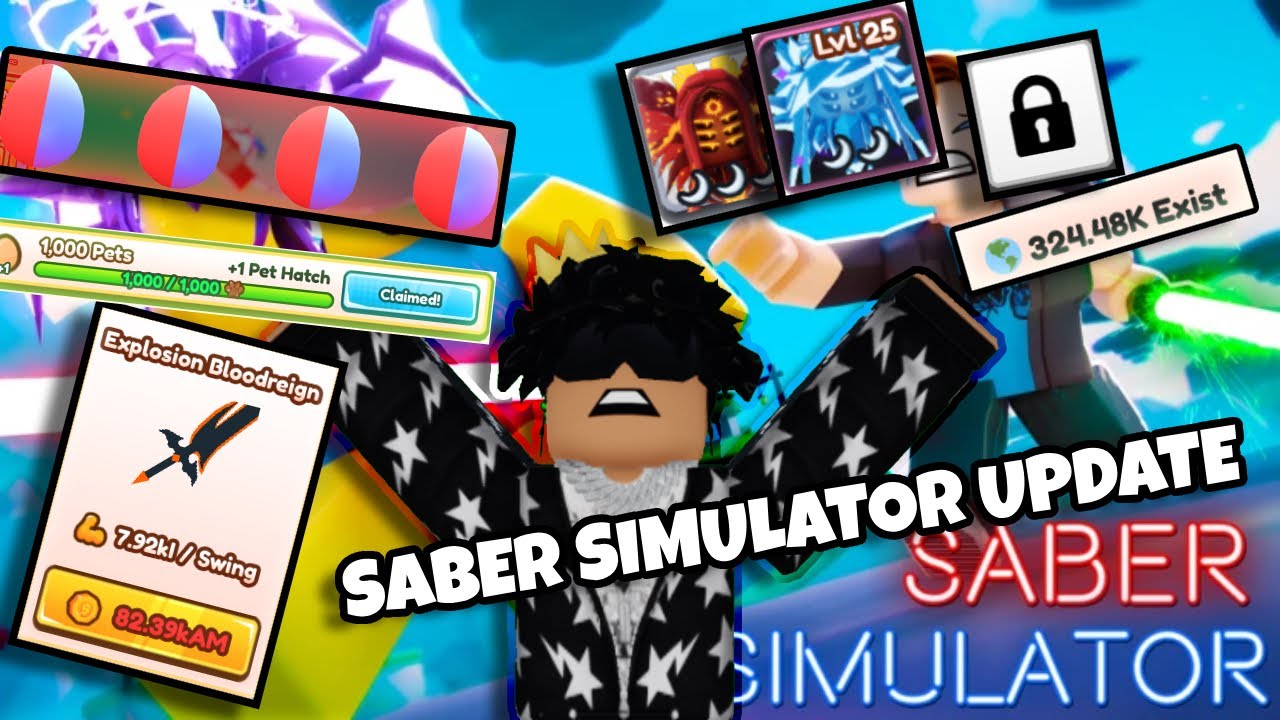 Saber simulator Major pets update - YouTube