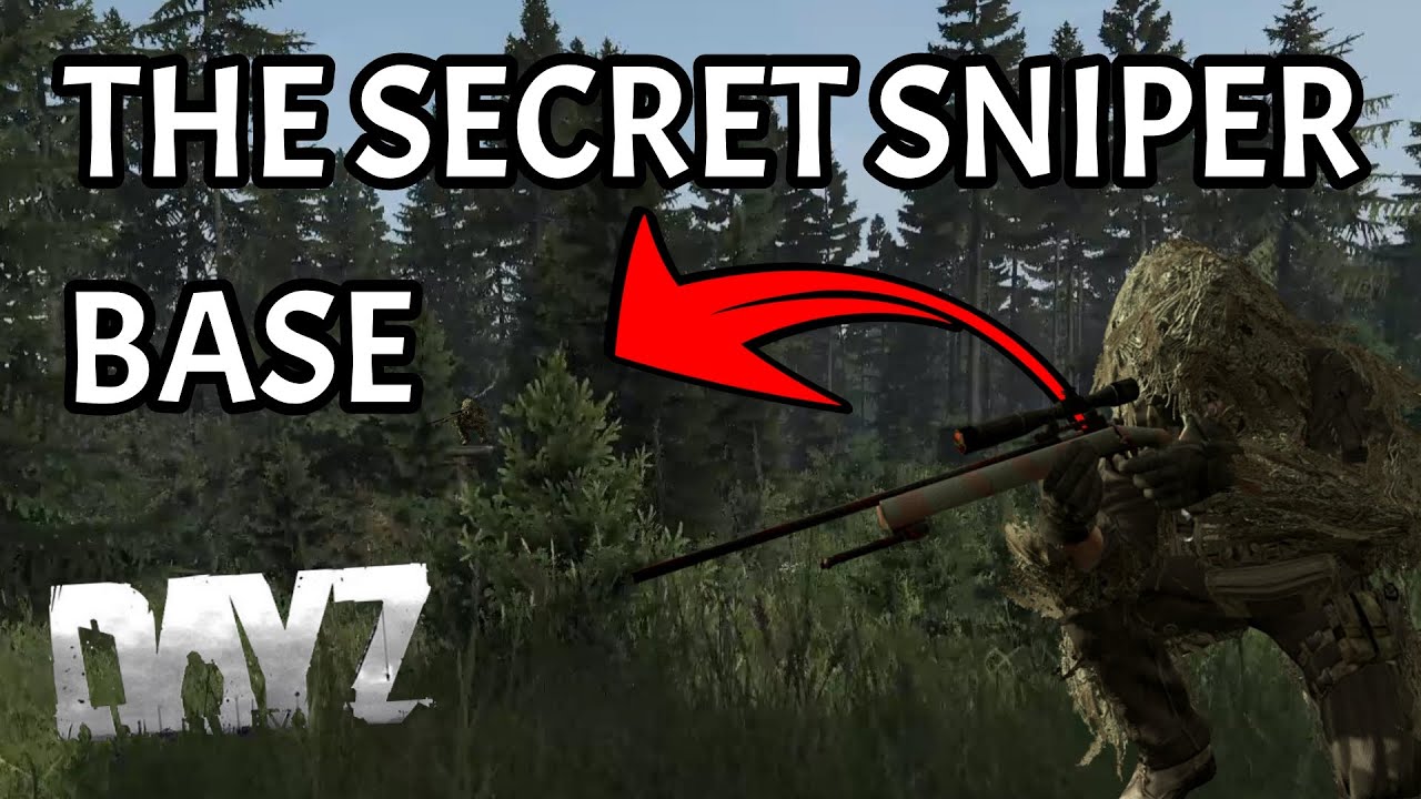 An EPIC SNIPER BASE or HIDDEN woodland retreat. A MEGA FAST DayZ BASE ...