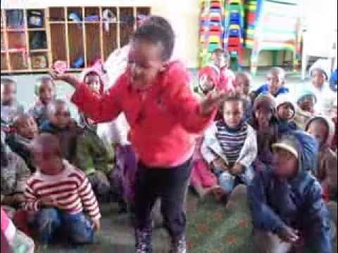 Pre-School Children Singing (Langa Township, Cape Town, South Africa ...
