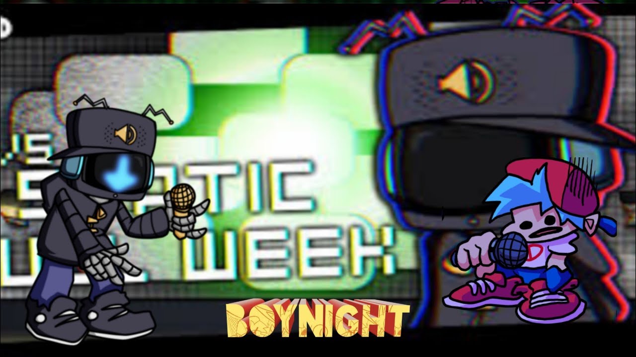 v.s "static" fnf mod Android: Boynight Game 👍🌀 - YouTube
