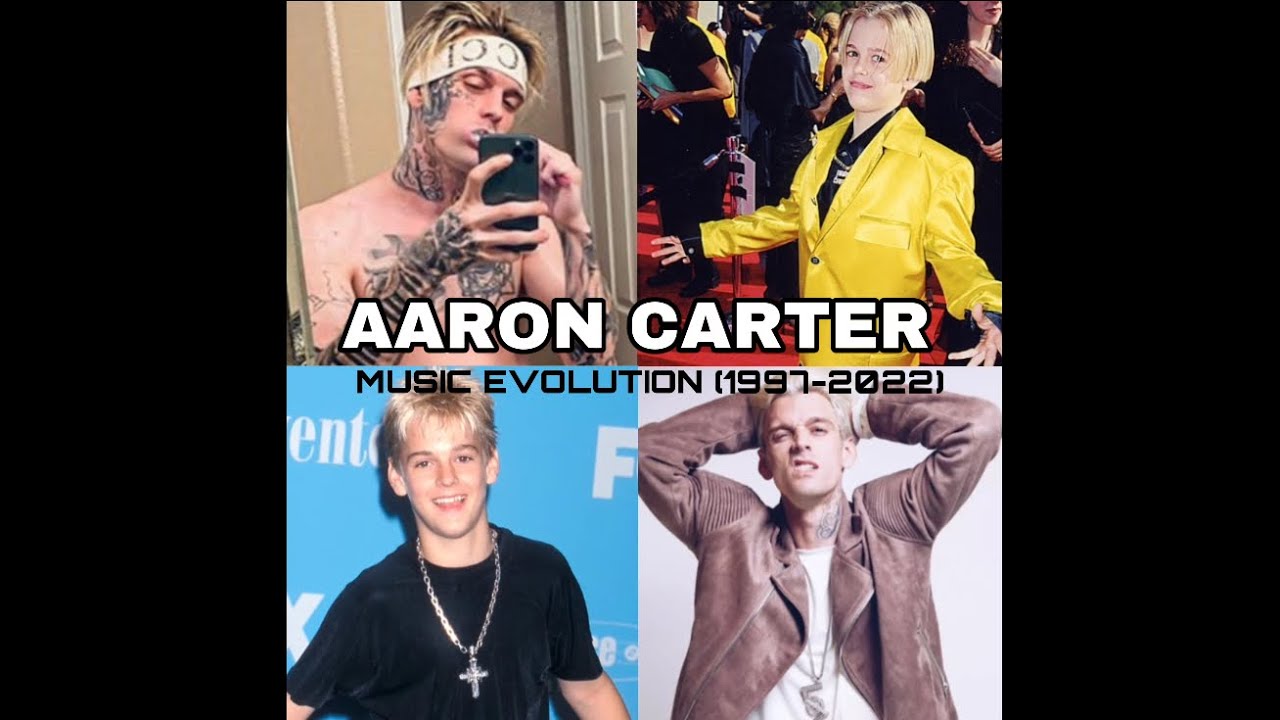 AARON CARTER - MUSIC EVOLUTION (1997-2022) @OfficialAaronCarter - YouTube