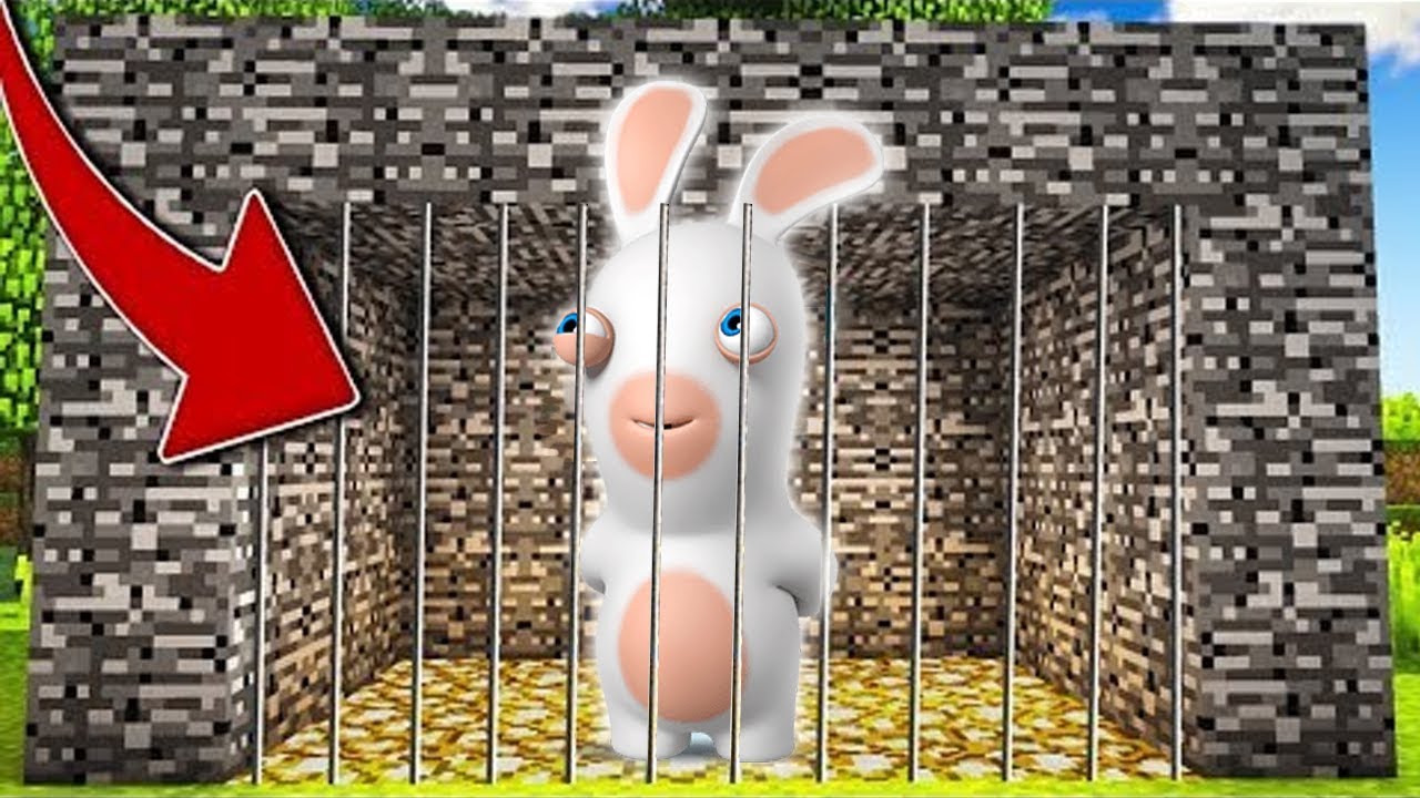 JE CAPTURE LAPIN CRETIN SUR MINECRAFT !! - YouTube