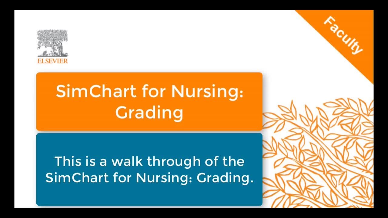 SimChart for Nursing: Grading - YouTube
