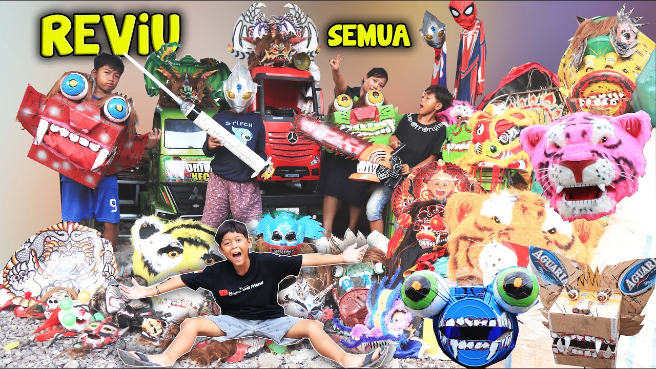 BANYAK BANGET‼️ REVIEW SEMUA KOLEKSI BARONGAN DAN TRUK OLENG NYA Nadin ...
