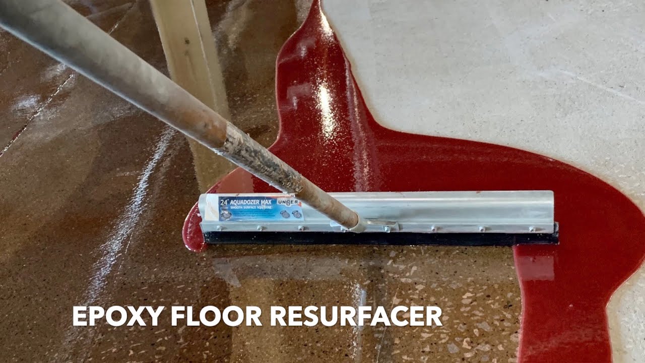 Epoxy Floor Resurfacer installation guide - YouTube