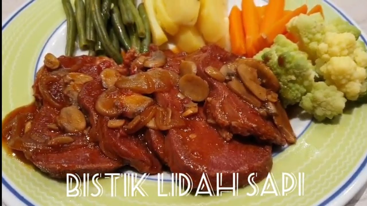Bistik Lidah Sapi ( Beef Tongue with Mushroom Sauce ) - Magnetic Ninda ...