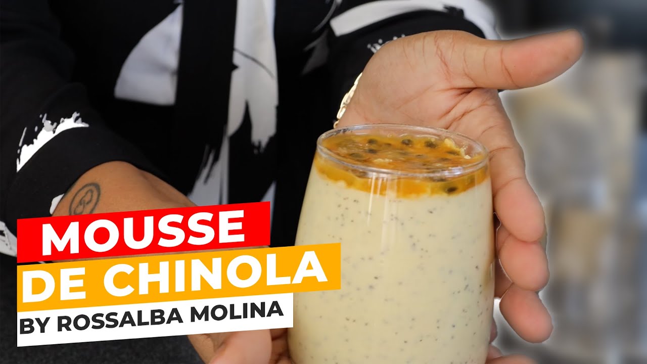 MOUSSE DE CHINOLA, PARCHA O MAYACUYA | PASSION FRUIT MOUSSE - YouTube