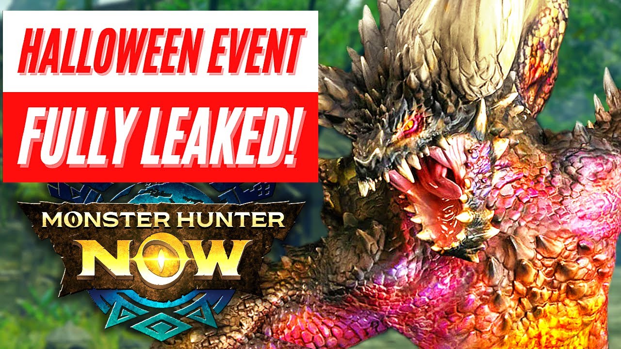 Monster Hunter Now New Halloween Event Leaks Reveal Android IOS Mobile ...