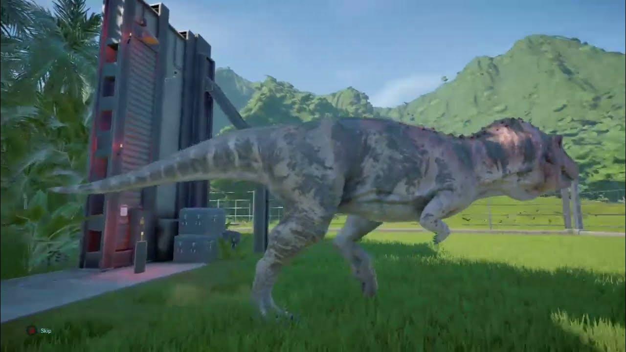 Jurassic World evolution walkthrough part 1 - YouTube