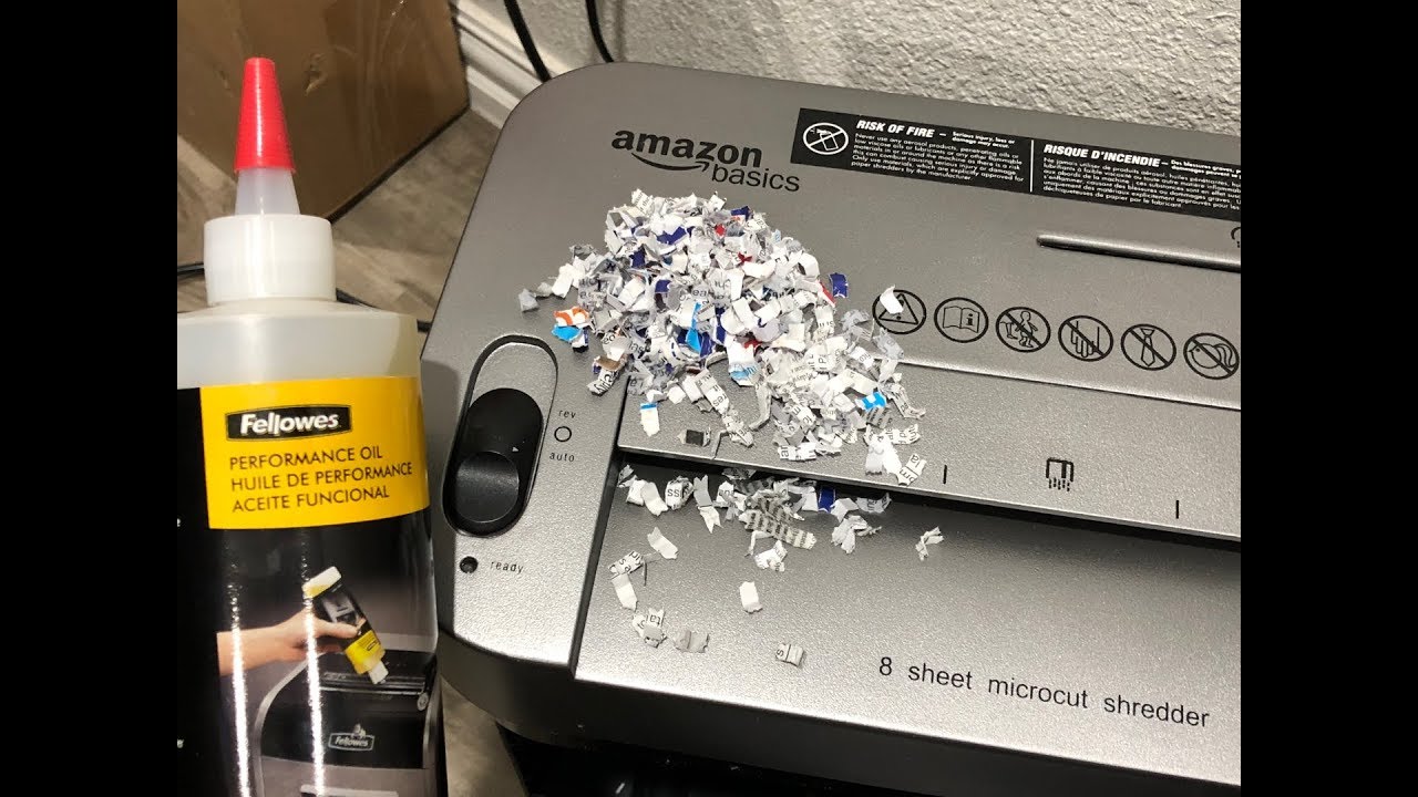 How To Oil A Paper Shredder AmazonBasics 8 Sheet Micro Cut Paper how-to-oil-a-paper-shredder-amazonbasics-8-sheet-micro-cut-paper