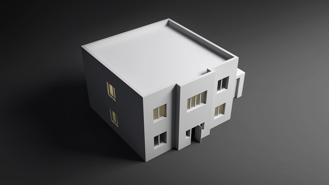 Rhino Architecture Modeling A House From Cad Drawings Youtube