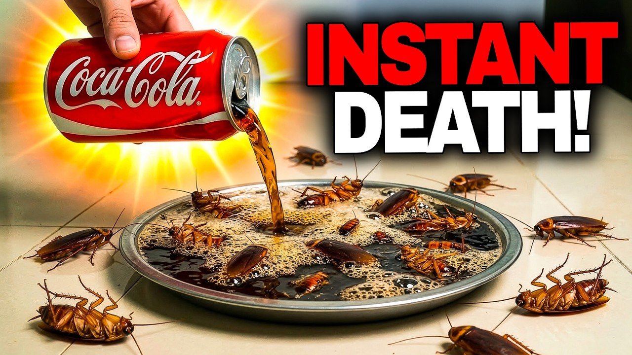 THE BEST WAY To Kill All Cockroaches Quickly This Spring... Coca-Cola ...