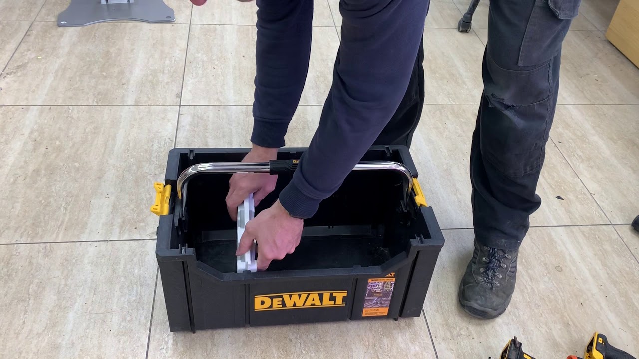 Battery insert for DeWalt ToughSystem Tote for holding batteries by ...