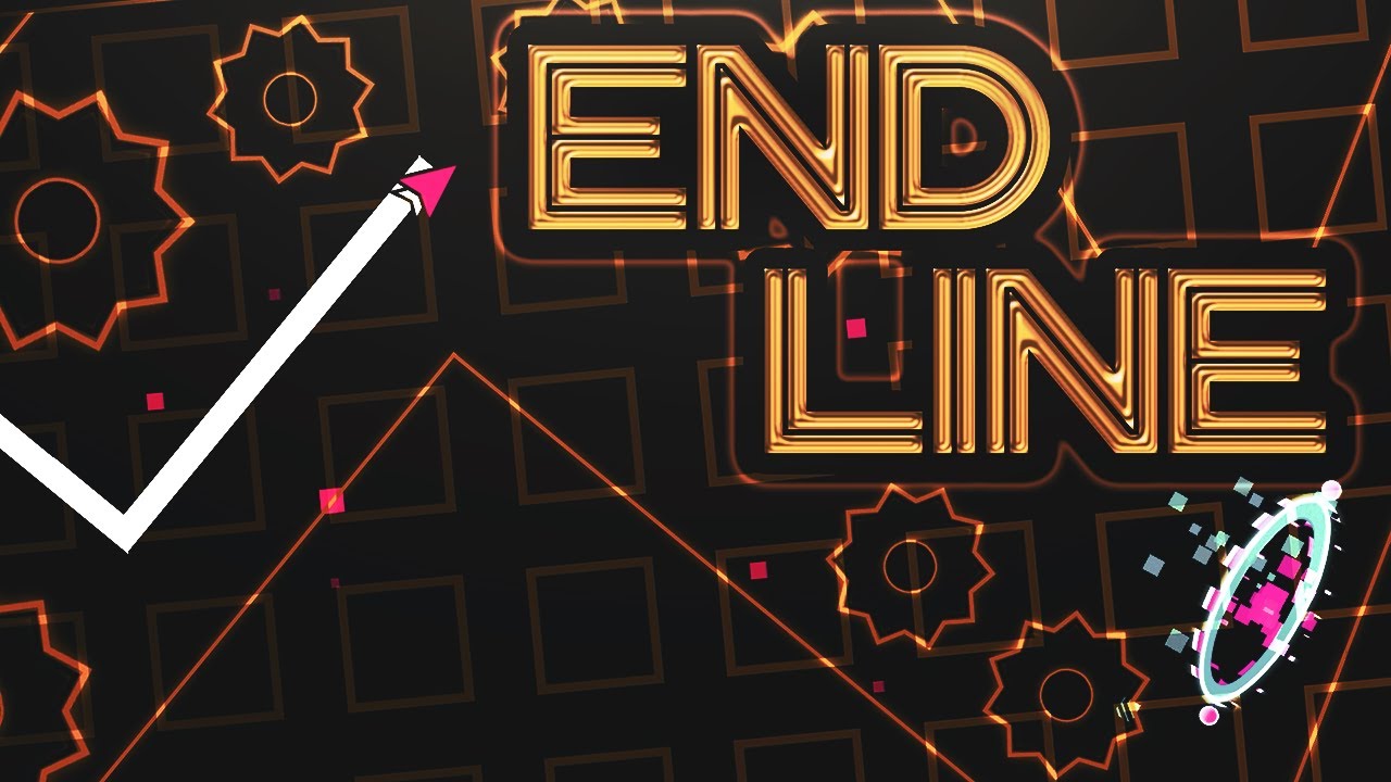 "End Line" 100% + 2 Coins [Easy Demon] by Dongchi | Geometry Dash [4K ...