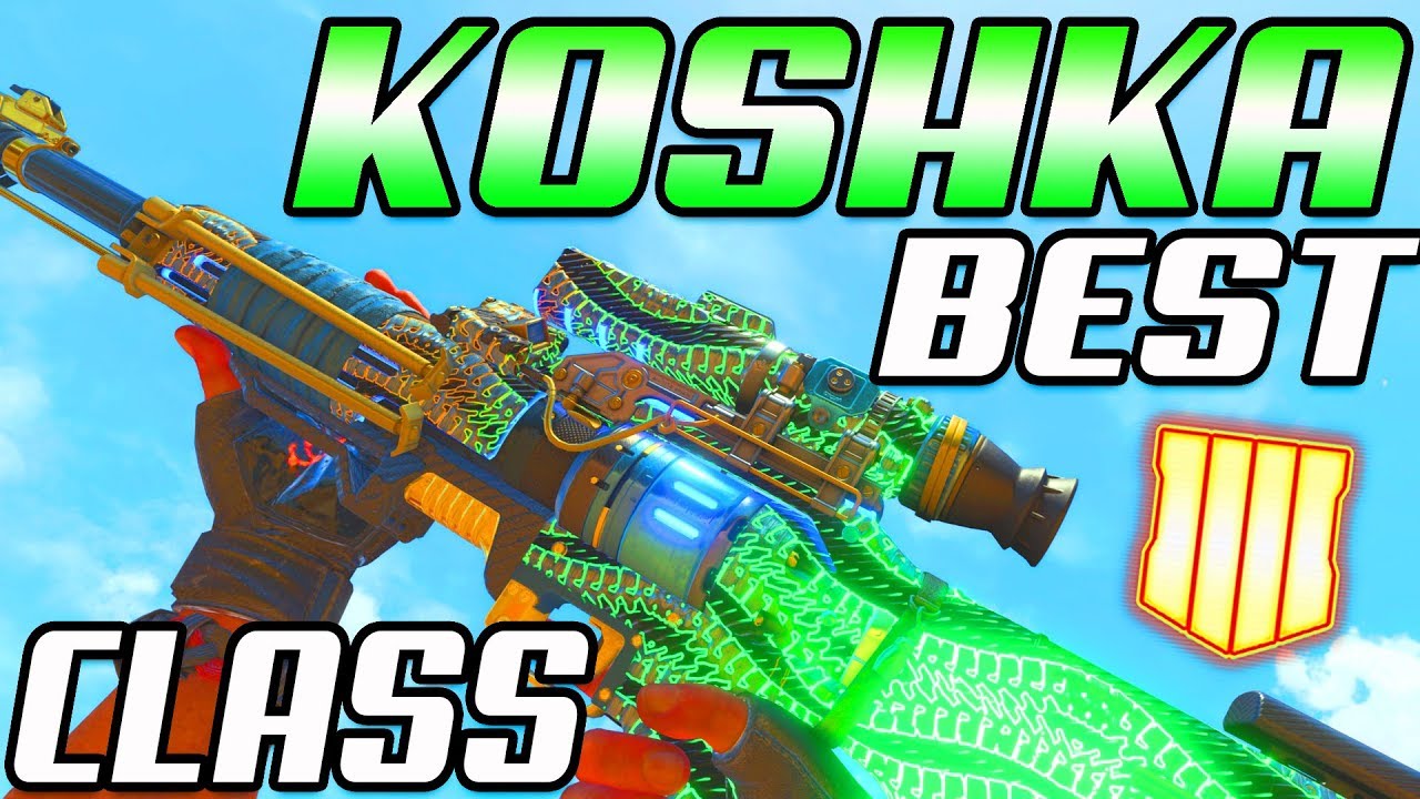 Koshka Best Class Setup! - BO4 Best Class Setup - YouTube
