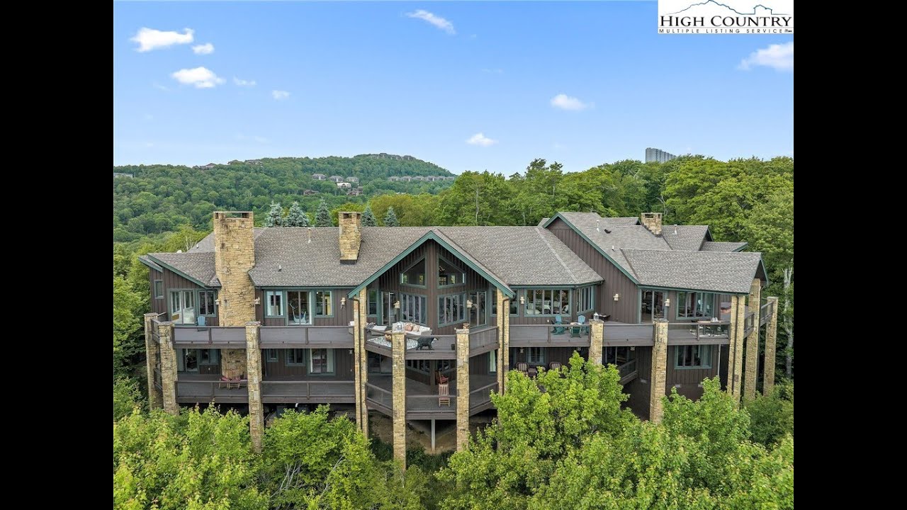 $4,600,000 | North Carolina's Best Ski Lodge- Linville, NC - YouTube