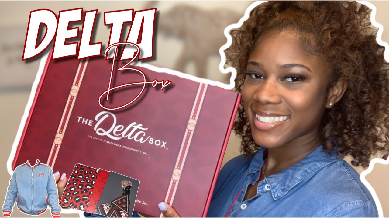 DELTA BOX REVEAL ♥️| DELTA SIGMA THETA SORORITY INC. | Series 9 AUGUST ...