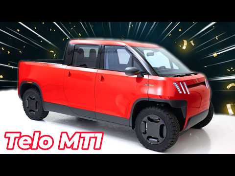 Telo MT1 Tesla Co Founder’s Mini EV Truck Can Out Tow a Cybertruck!