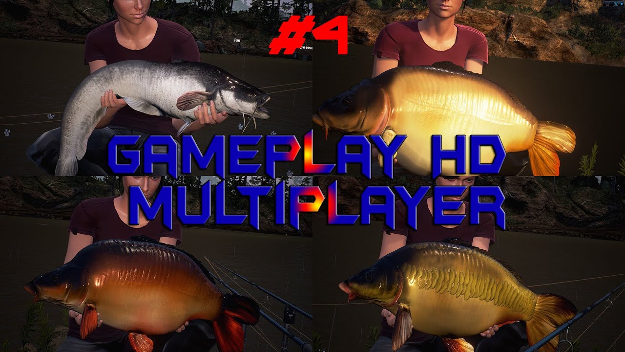 Dovetail Games Euro Fishing Gameplay #4 MULTIPLAYER BIG CARP AND ...