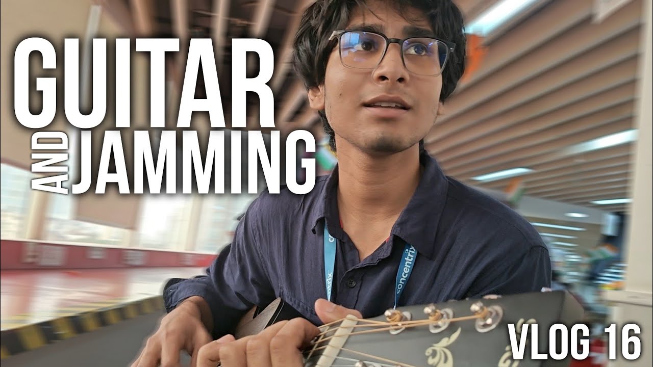Guitar jamming with work colleagues | Concentrix Vlog | - YouTube