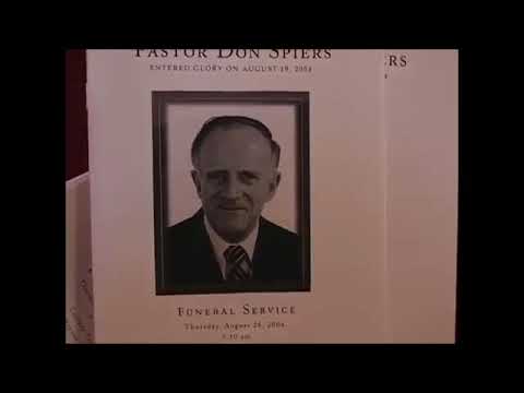 TPM | Pas Don Spiers | Funeral Service - YouTube