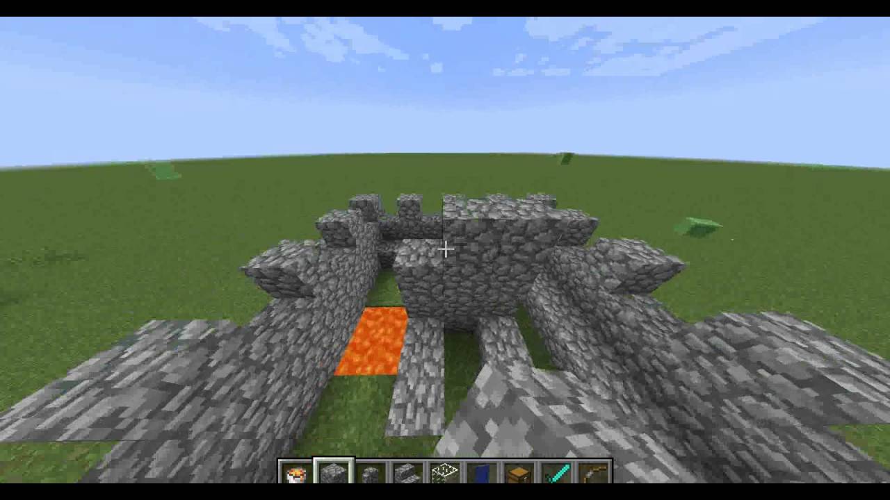 minecraft:Πως να φτιαξετε ενα καστρο. - YouTube