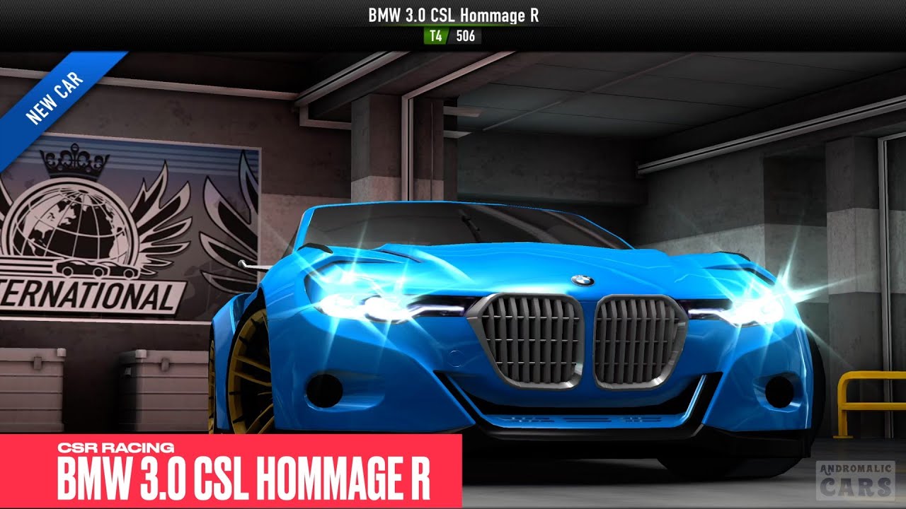 BMW 3.0 CSL Hommage R - CSR Racing (iOS,iPadOS / Android) Car Review ...