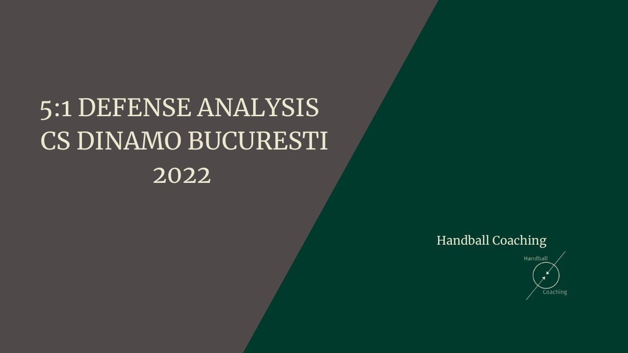 5:1 DEFENSE ANALYSIS - CS DINAMO BUCURESTI 2022 - YouTube