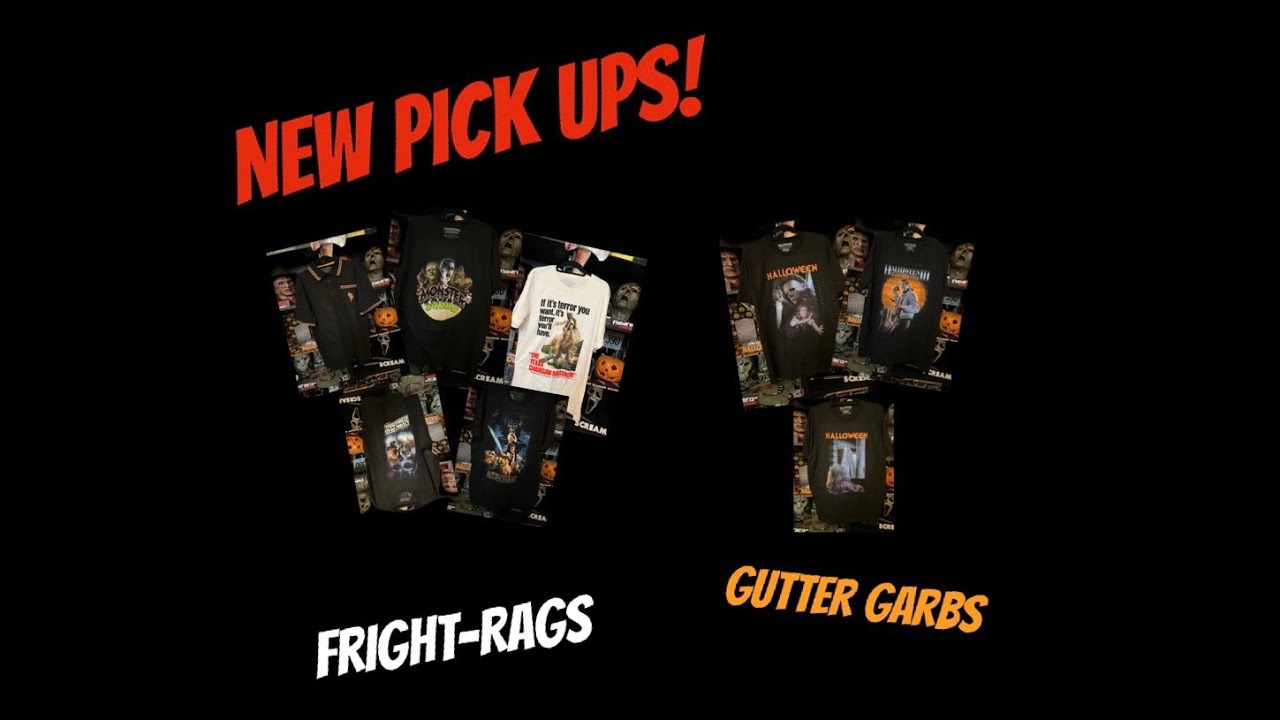 New Pick Ups from Fright-Rags and Gutter Garbs - YouTube