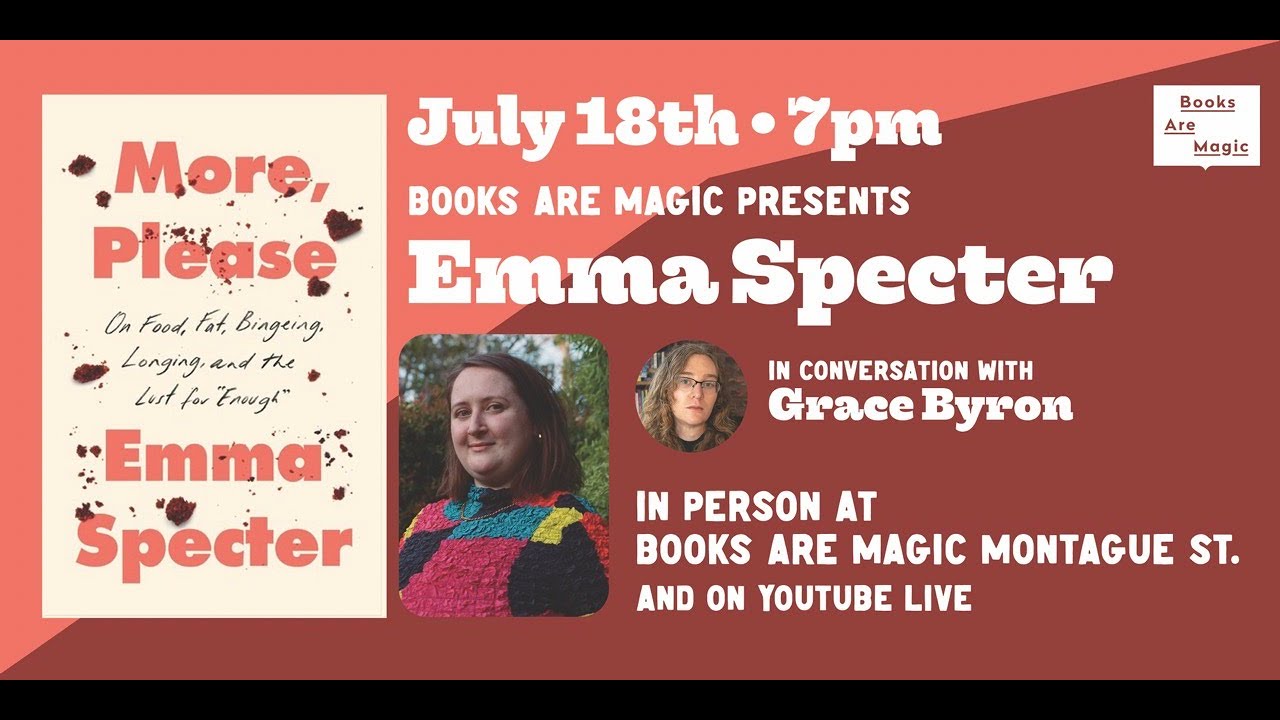 Emma Specter: More, Please w/ Grace Byron - YouTube