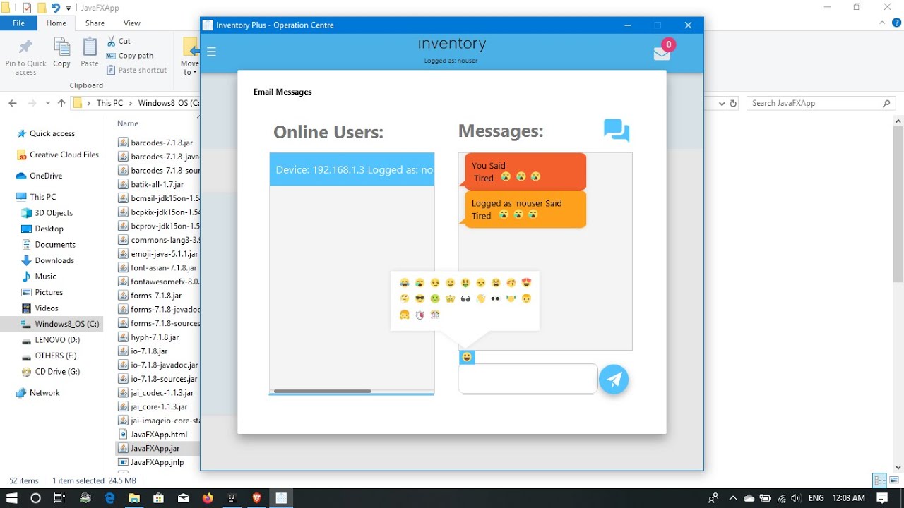 Emoji In JavaFX Application YouTube Emoji In JavaFX Application YouTube