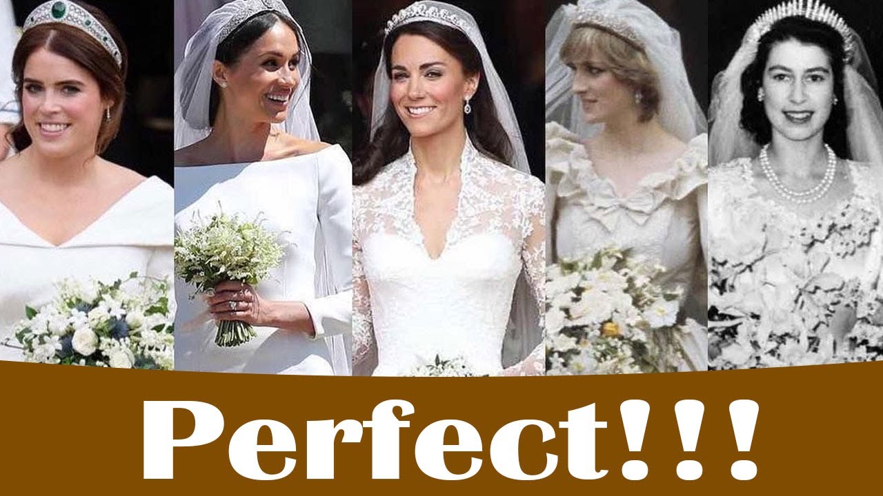 The most beautiful wedding dresses of the British Royal Family. All are ...