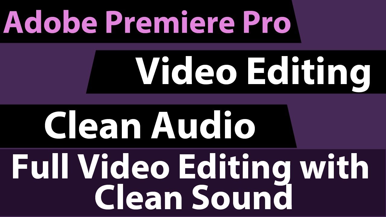 Adobe Premiere Pro | Basic Editing for Beginners | YouTube | full video ...