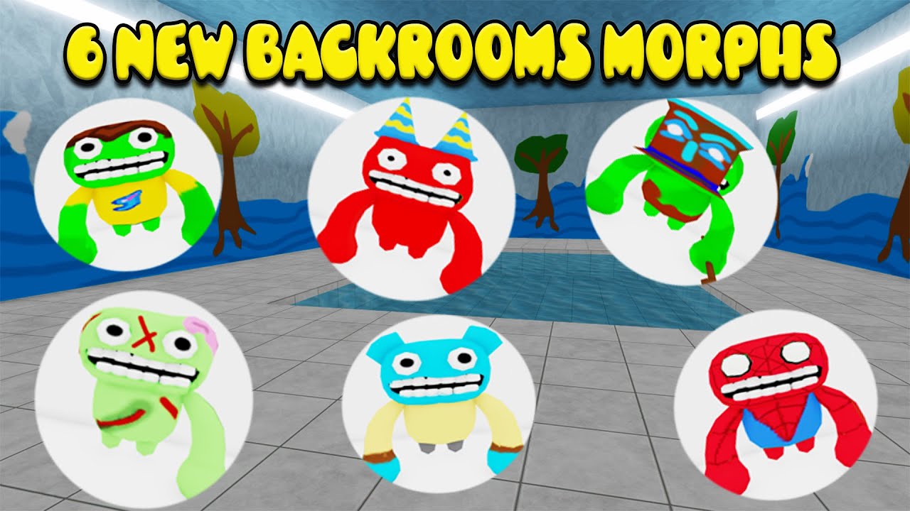 UPDATE - HOW TO GET ALL 6 NEW MORPHS in Backrooms Morphs - ROBLOX - YouTube