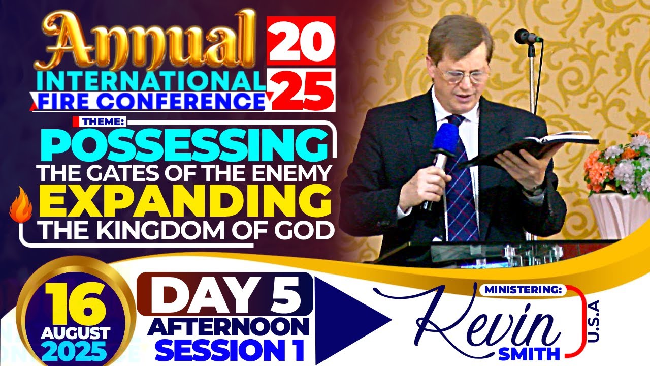 ANNUAL INTERNATIONAL FIRE CONFERENCE 2025 - DAY 5 (Afternoon Session 1 ...