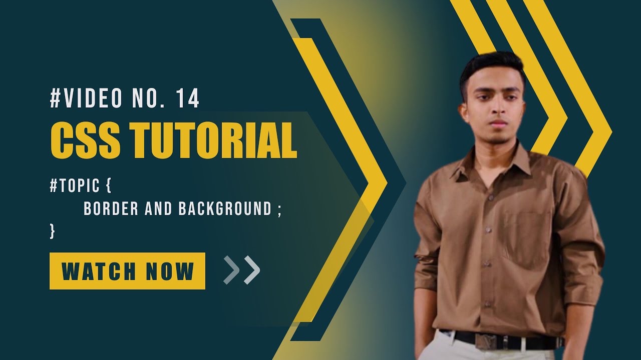 Css Tutorial Borders And Backgrounds In Css Tutorial14 Youtube 3598