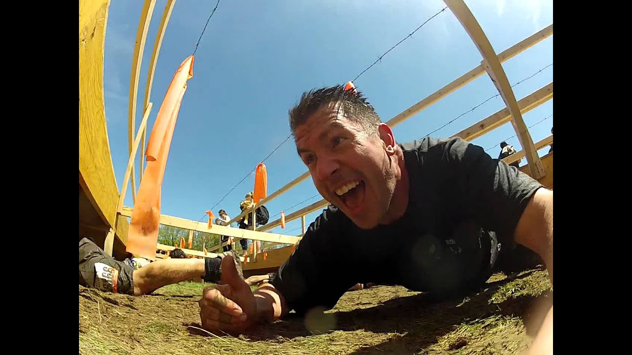 Crawling under the low wood with people watching over - YouTube