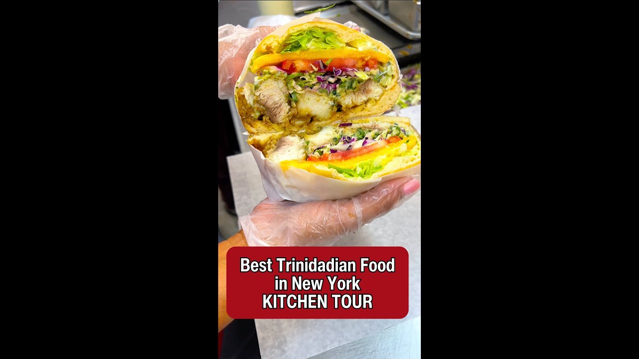 Best Trinidadian Food in New York, Kitchen Tour - YouTube