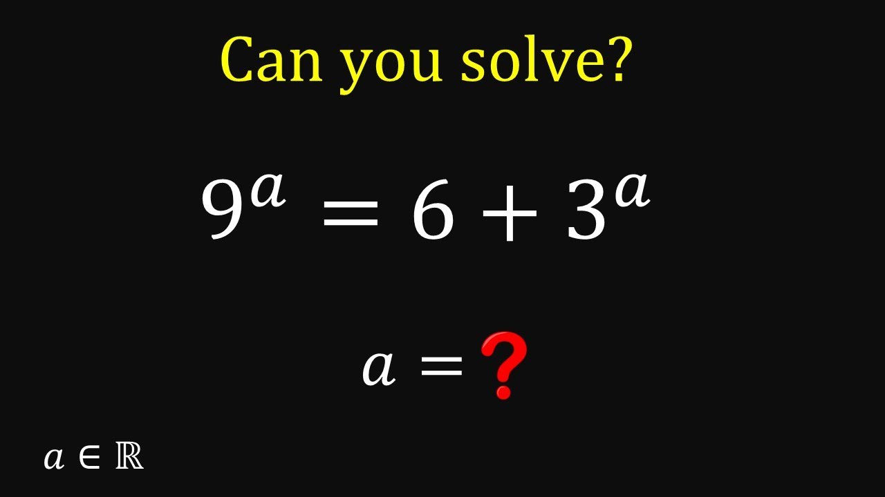 Obvious answer | Math Challenge - YouTube