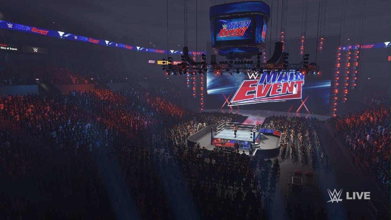 WWE 2K24 A tribal combat match - YouTube