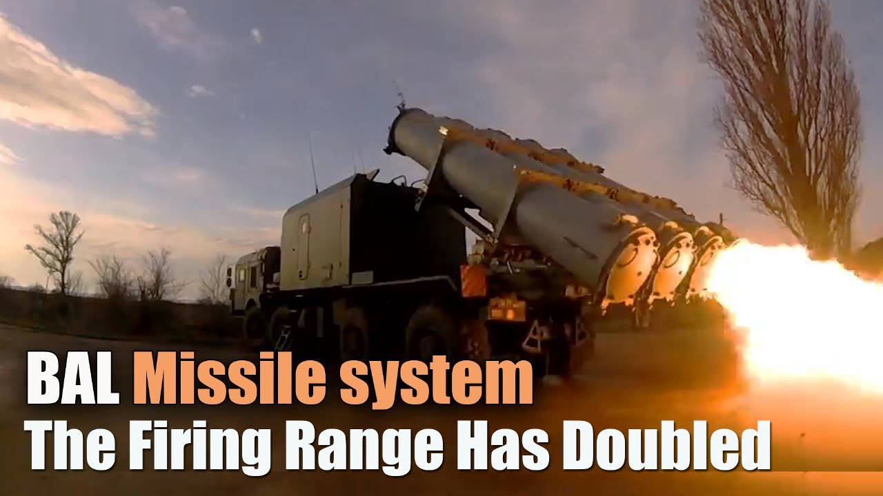 Russian Bal Coastal Missile system with new missile now has a 500 km ...